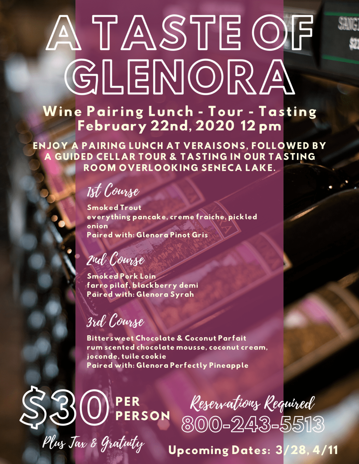 A Taste of Glenora - Seneca Lake Wine Trail