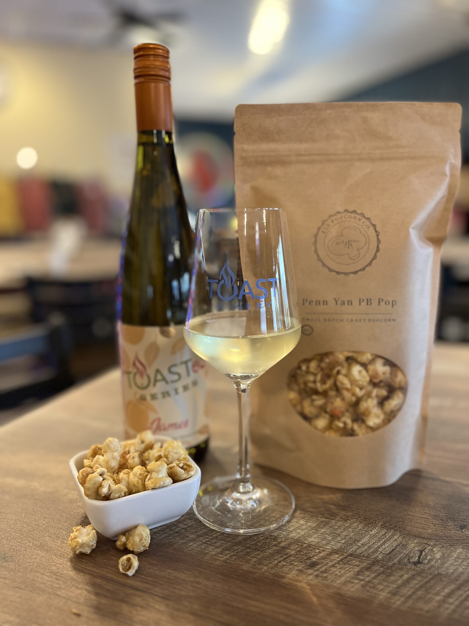 Wine and Popcorn Pairing - Seneca Lake Wine Trail
