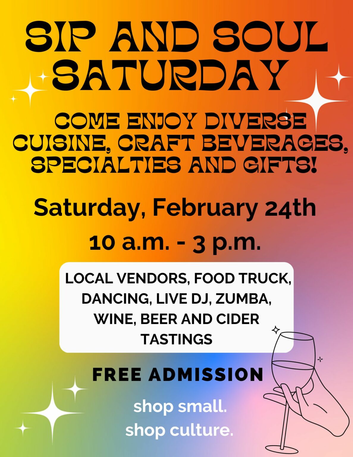 Sip and Soul Saturday @3BrosWine - Seneca Lake Wine Trail